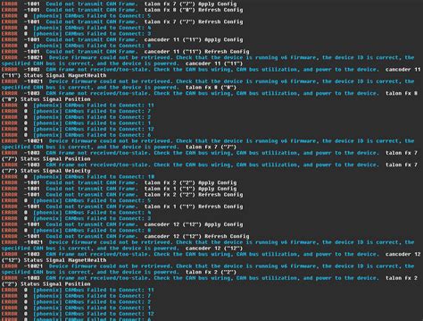 Can Bus Dies After Deploying Code 2025 Java Chief Delphi