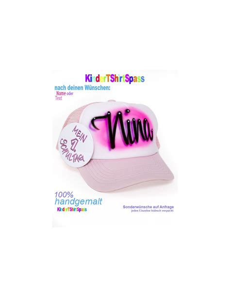Geschenk Zur Einschulung Mädchen Käppi Kindertshirtspass
