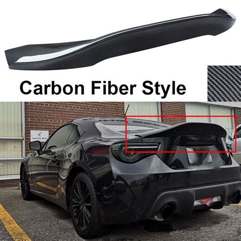 Ninte Rear Trunk Spoiler For 13 16 Scion Frs 13 20 Subaru Brz 17 20
