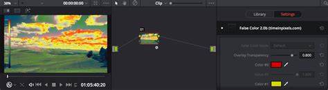 False Color OpenFX Plugin For DaVinci Resolve CineD