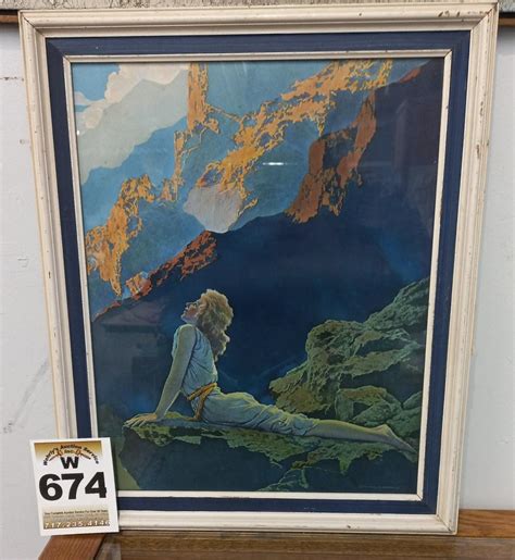Bid Now Maxfield Parrish Print October 2 0122 9 00 Am Edt