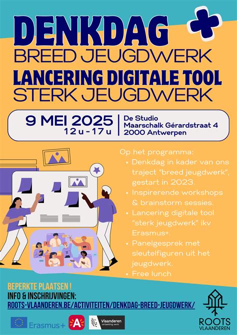 Denkdag Breed Jeugdwerk Lancering Tool Roots Vlaanderen