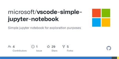 Github Microsoftvscode Simple Jupyter Notebook Simple Jupyter