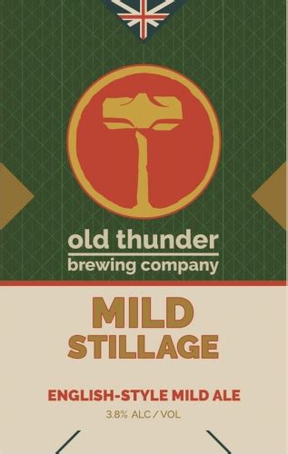 Mild Stillage Old Thunder Brewing Company Untappd
