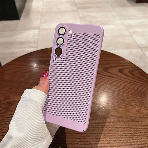 Heat Dissipation Cooling Mesh Phone Case For Samsung Galaxy A34 A54 A14 A25 A13 5g A04s A24 4g