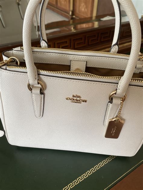 Coach Coach Mini White Purse Grailed