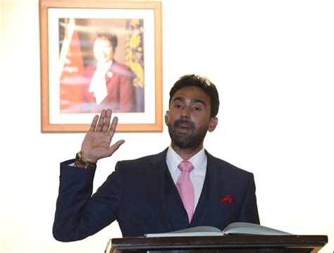 Appointment Of Senator Richie Sookhai As A Minister In The Ministry Of Works The Office Of The