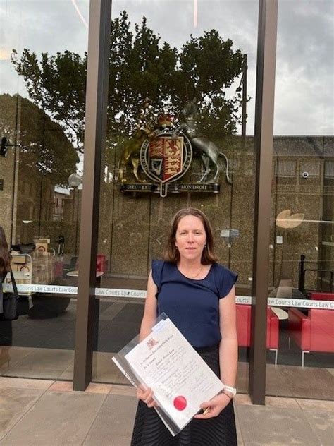 We Are Very Pleased To Announce That Our Law Graduate Lyndal Cass Has