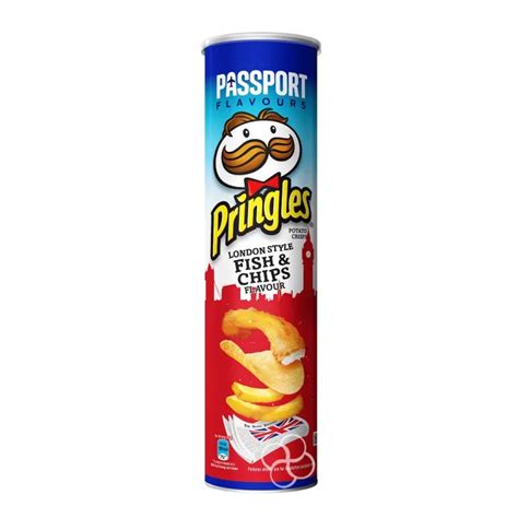 Pringles London Style Fish And Chips Potato Crisps 147g Lazada Ph