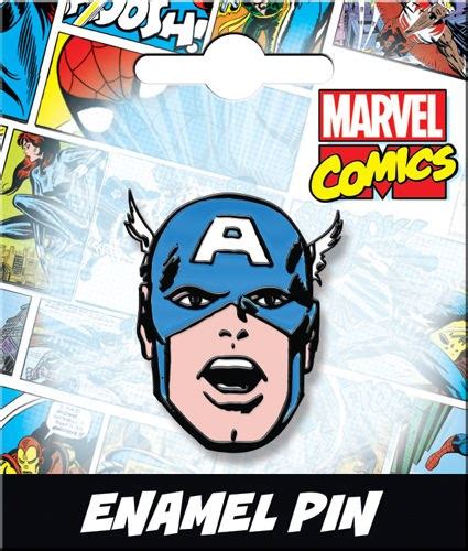 Captain America Logo Pin