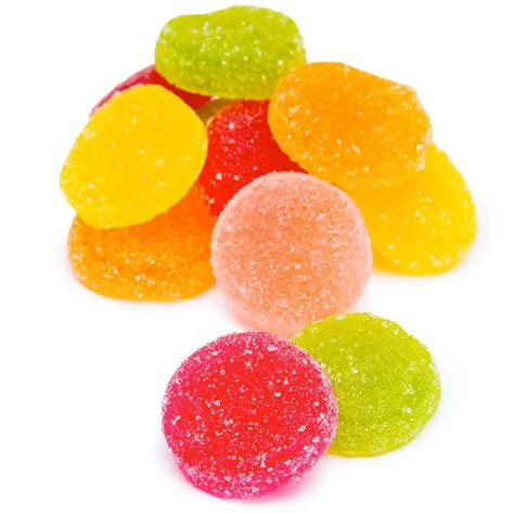 Jelly Belly Sunkist Fruit Gems Candy Unwrapped 10lb Case Candy