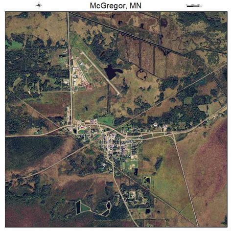 Aerial Photography Map Of Mcgregor Mn Minnesota
