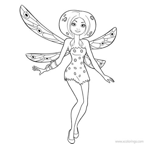 Mia And Me Elf Coloring Pages