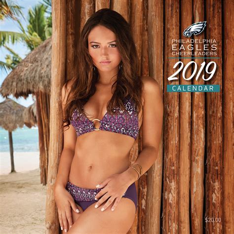 Philadelphia Eagles 2019 Cheerleaders Calendar