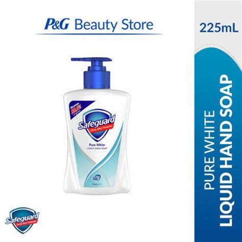 Zap It Safeguard Liquid Hand Soap Pure White 225ml