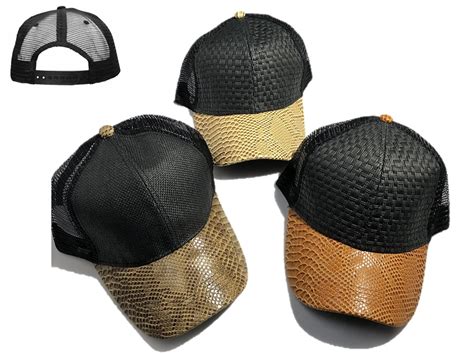 Straw Bamboo Plain Baseball Cap Js 11