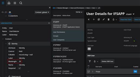 Ifs Cloud 24r1 Field Length Not Matching Db Ifs Community