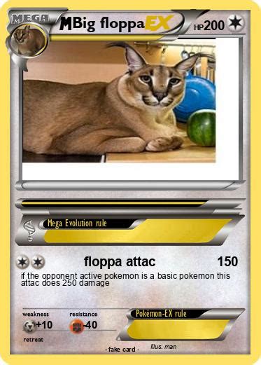 Pokémon Big Floppa 74 74 Floppa Attac My Pokemon Card