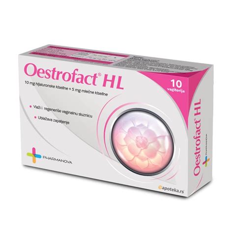 Oestrofact® Hl 10 Vaginaleta Sa Hijaluronskom I Mlečnom Kiselinom Eapoteka
