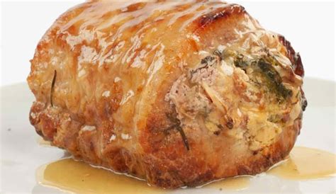 Delicious Stuffed Roast Pork Roll