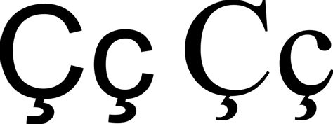 La Cédille Cediglia In Francese