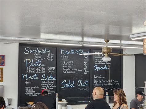 A And M Bbq Menu Updated November 2025