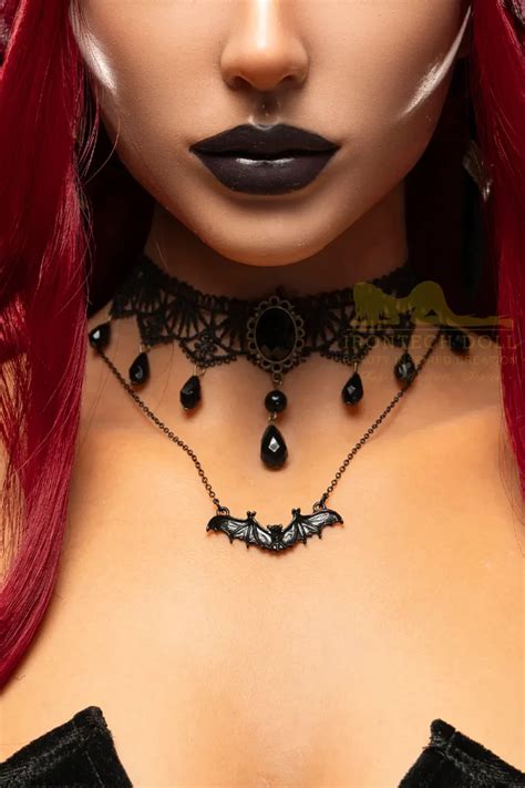 Goth Necklace Accessories Irontech Doll Official Website Silicone
