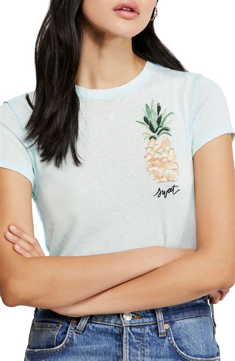 Free People Fruit Medley Tee Nordstrom Womens Knit Tops Women