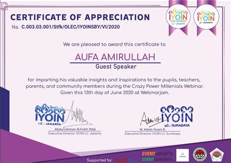 Yesterday I Was Invited By Indonesian Youth Opportunities Of