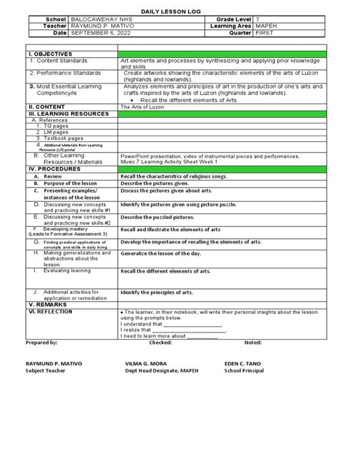 Vi Reflection F Developing Mastery Leads To Formative Assessment 3