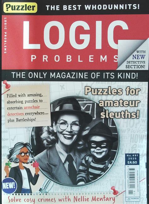 Buy Puzzler Logic Problems From Magazine Supermarket