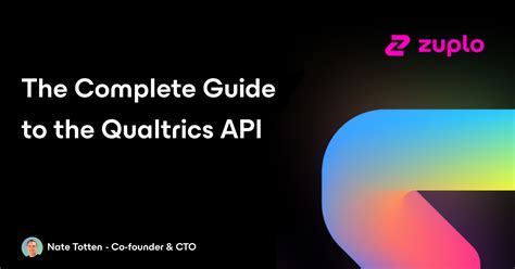 Get Started With Qualtrics Api A Step By Step Guide Zuplo Learning