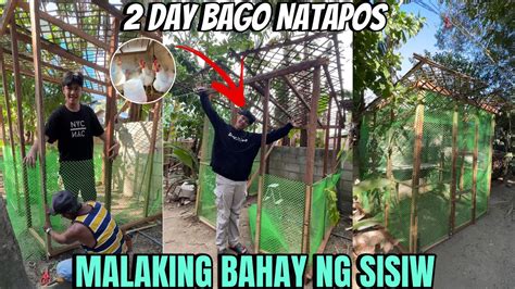 Pinaka Malaking Bahay Na Pinagawa Ko Para Sa Mga Makukulay Kong Sisiw