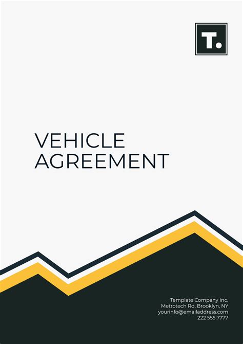 Free Vehicle Payment Agreement Template To Edit Online