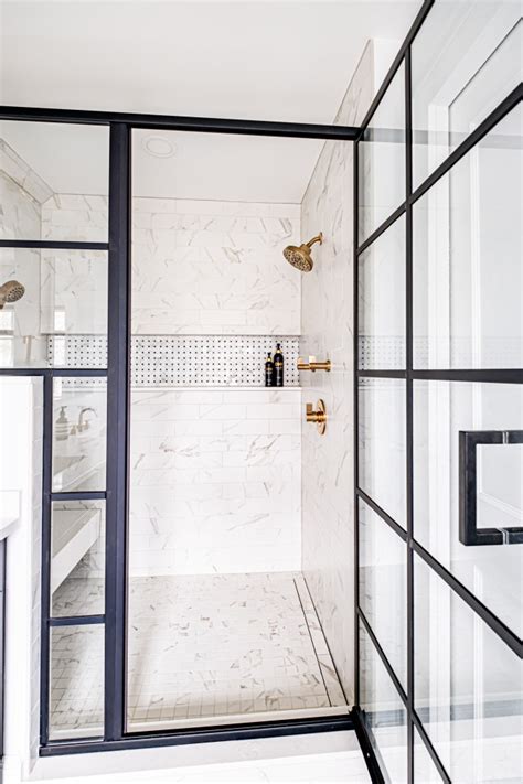 Metropolitan Shower Enclosure Modern Bathroom Newark By