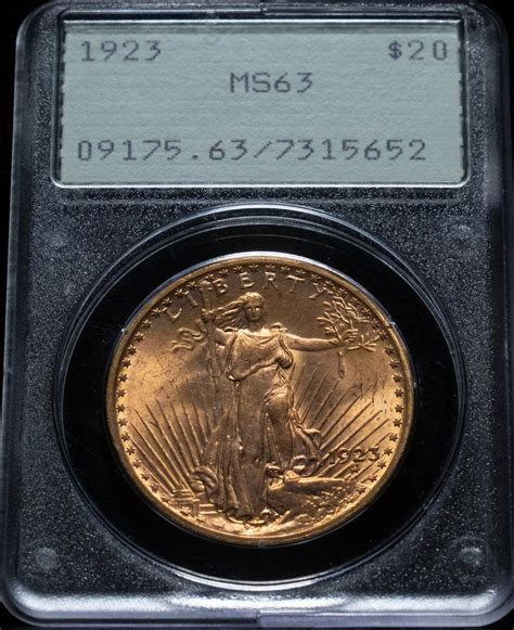 Lot 1923 St Gaudens 20 Gold Coin