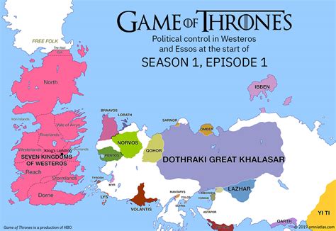 Map Of Game Of Thrones Essos Web Enter The World Of Westeros With This