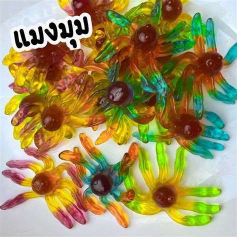 ขายส่ง เยลลี่ Trolli 1 กิโลกรัมของแท้‼️ แบ่งขาย เคี้ยวเพลินมีหลายแบบ