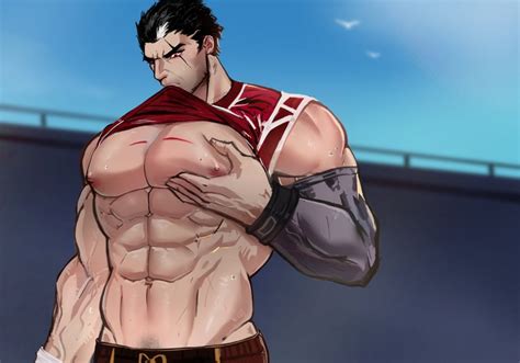 Darius And Dunkmaster Darius League Of Legends Drawn By Silver