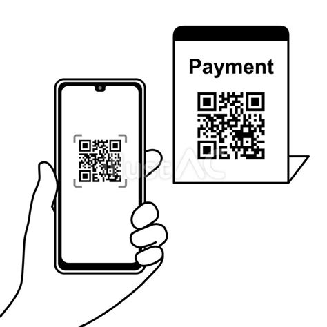 Free Vectors Qr Code Payment Using Smartphone