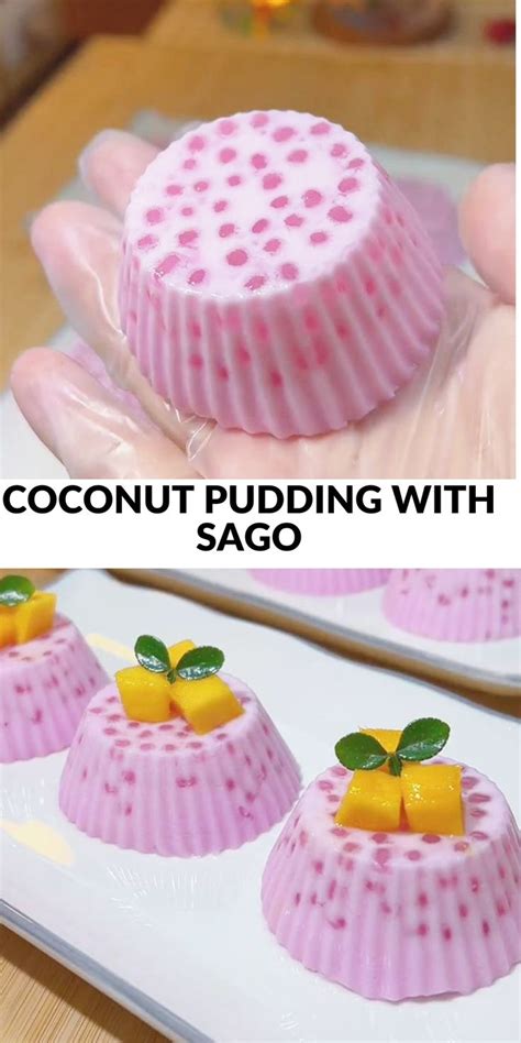 Coconut Milk Sago Pudding A Classic Asian Treat Recipe Coconut Sago Pudding Simple Sago