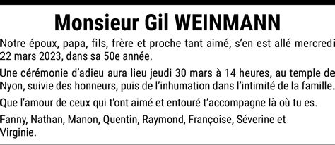 Gil Weinmann Hommages