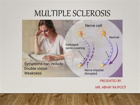 Multiple Sclerosis Pathophysiology Diagnosis And Treatment Pptx