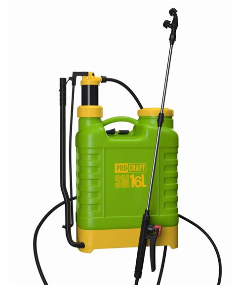Sm16l Ръчна пръскачка 16 л Procraft 3 вида дюзи Елефант Тулс България