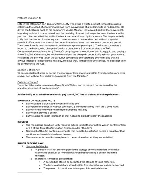 Statutory Interpretation Problem Question With Solution Pdf Public