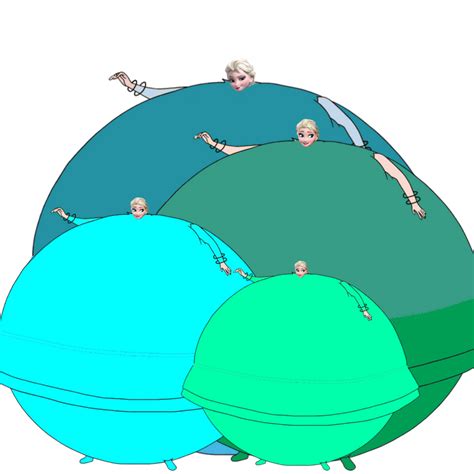Fat Elsa Size Varieties By Gon513 On Deviantart