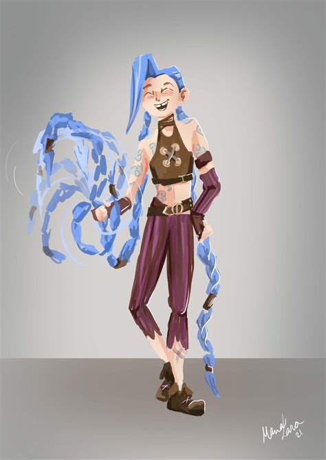 Cute Jinx By Marialaraart On Deviantart