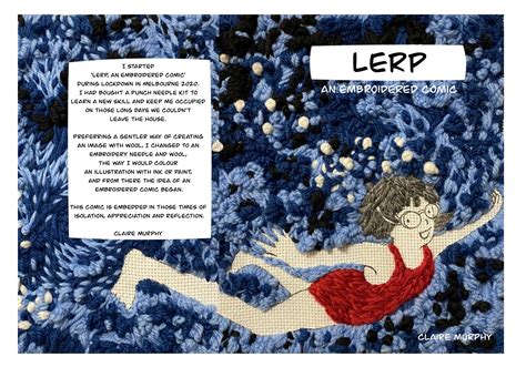 Lerp An Embroidered Comic — Tunabake Drawings
