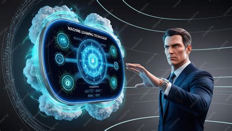 Machine Learning Technology Diagram With Artificial Intelligence