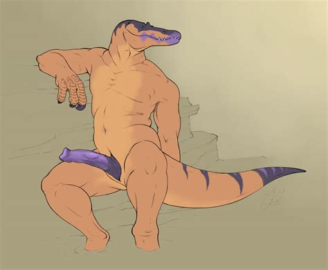 Rule 34 2022 Animal Genitalia Anthro Baryonyx Crocodile Crocodilian